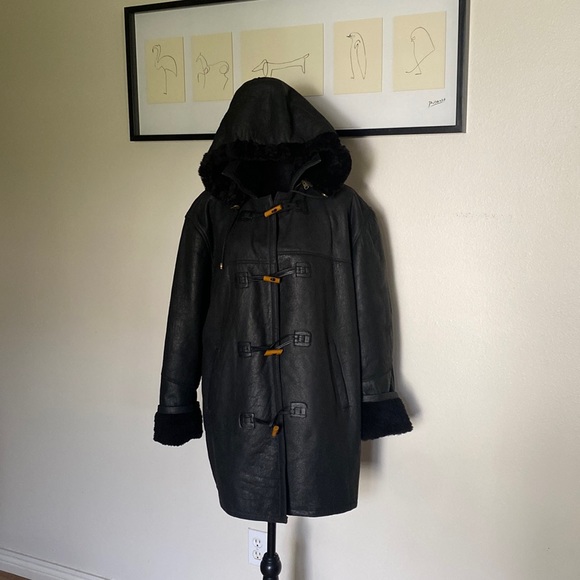 Silvia Y Mario | Jackets & Coats | Sylvia Y Mario Leather Coat | Poshmark